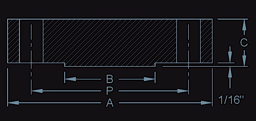 ASME B16.5 Blind Flanges Dimensions & Weights • Projectmaterials